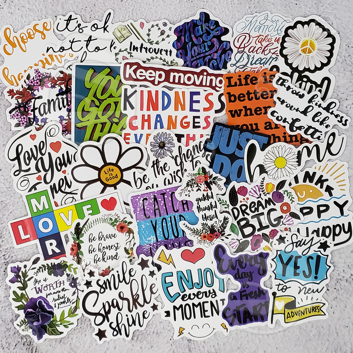 Inspirational Sticker Set – Sage Den